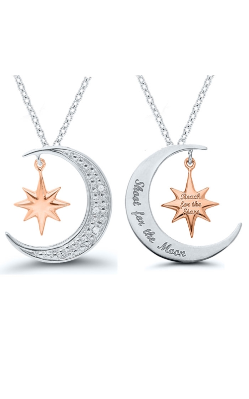 Shoot for the moon necklace store